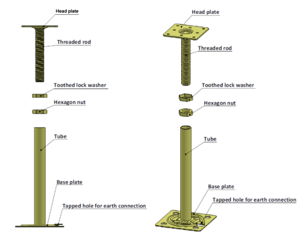 Raised Floor Pedestal: Dimensions, Heights, Load Capacity, Types